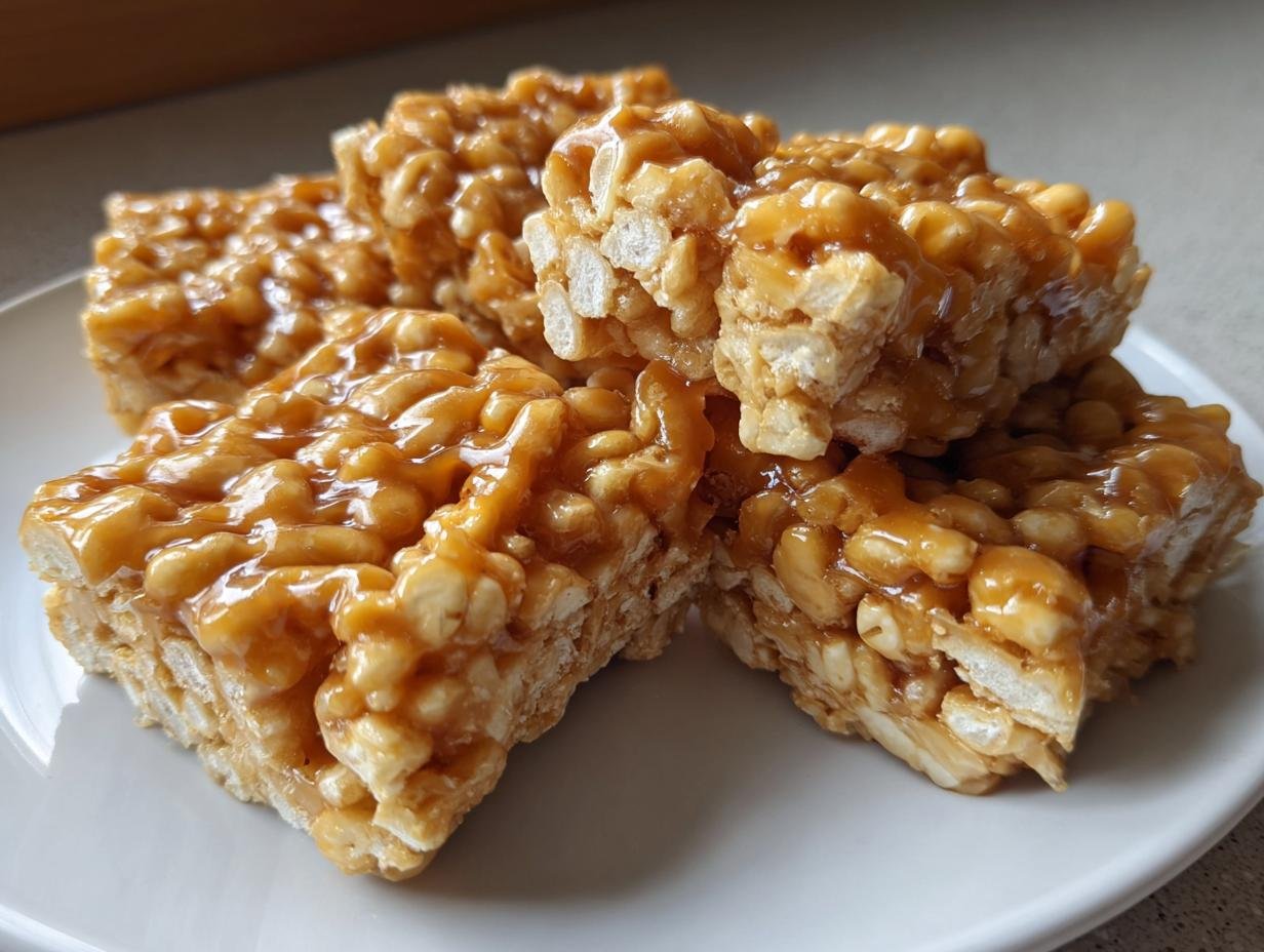 Amazing Puffed Wheat Squares in 15 Minutes - freddyrecipes.com