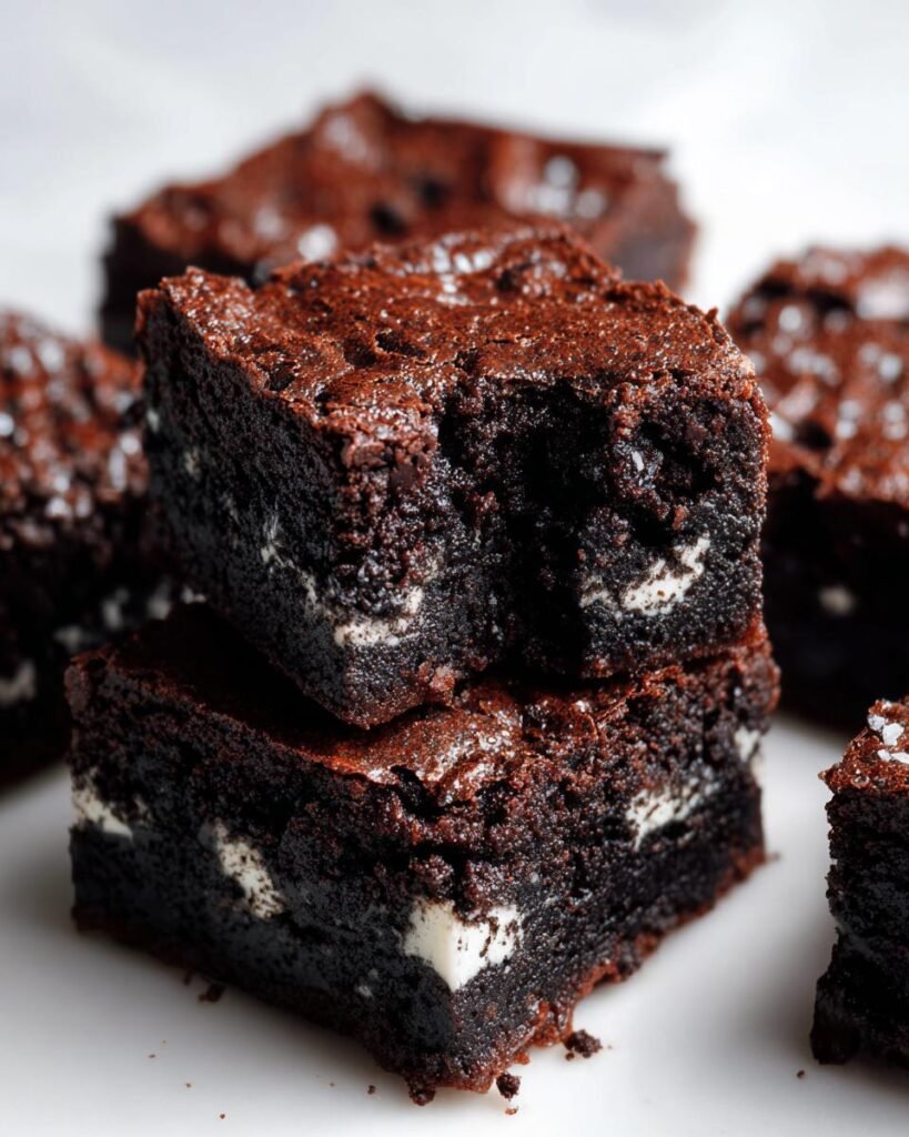 Foolproof 1-Batch Oreo Brownies Magic - freddyrecipes.com