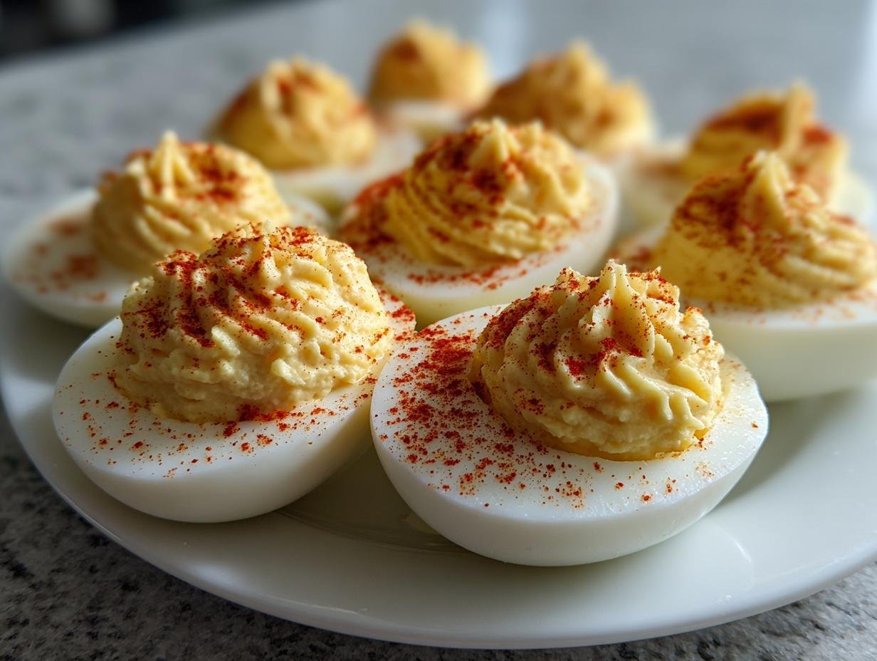My Favorite Deviled Eggs: 24 Creamy Bites - freddyrecipes.com