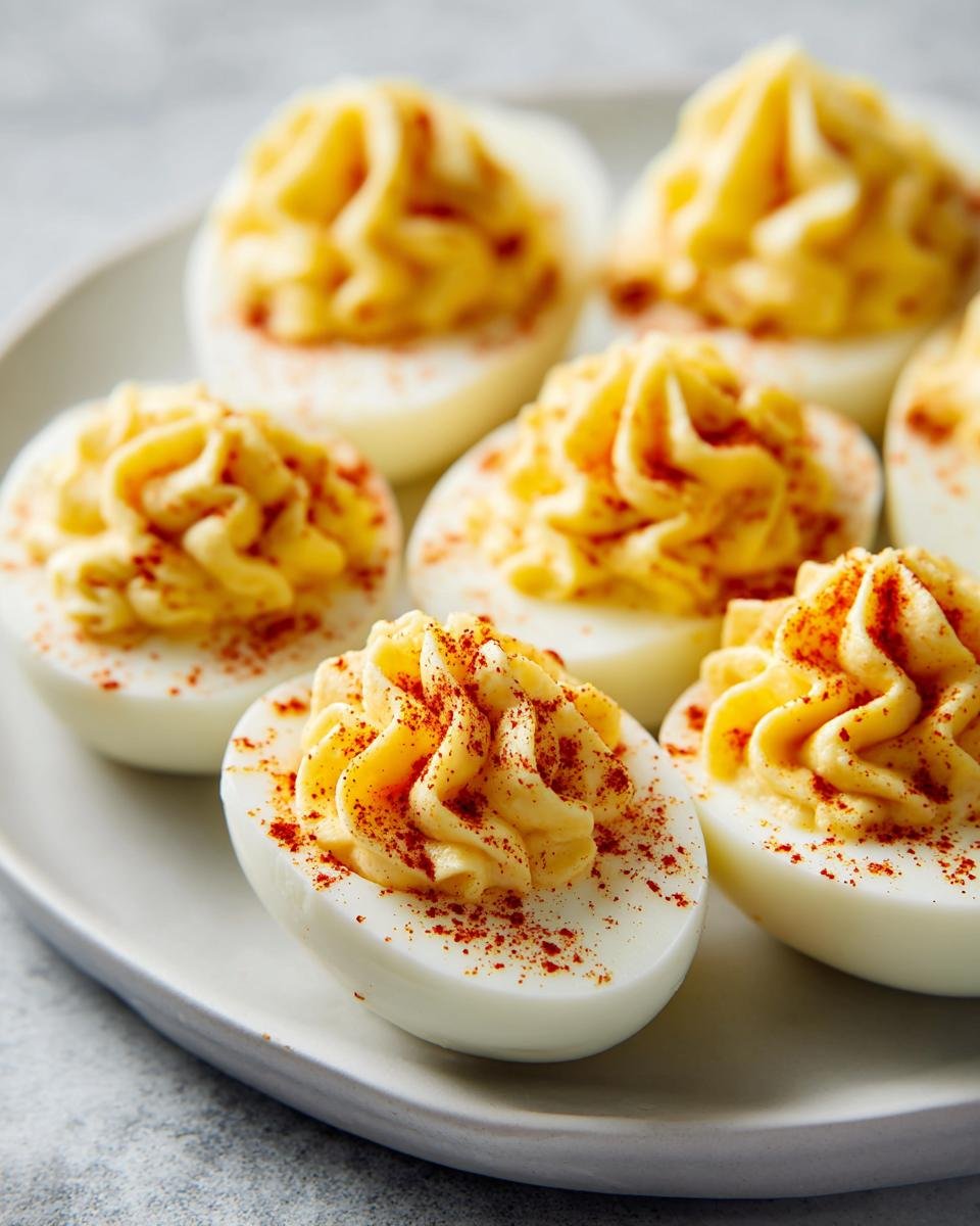 My Favorite Deviled Eggs: 24 Creamy Bites - freddyrecipes.com