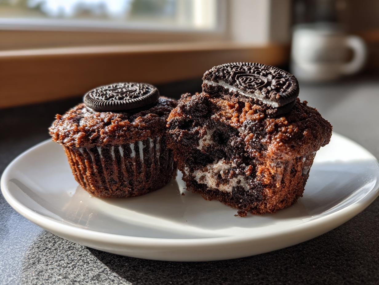 Bakery Style Oreo Muffins At Home: 1 Amazing Treat - freddyrecipes.com