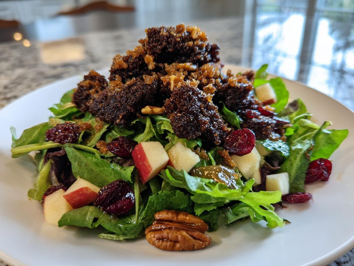 Irresistible Gingerbread Cookie Crumble Salad Recipe 15 - freddyrecipes.com